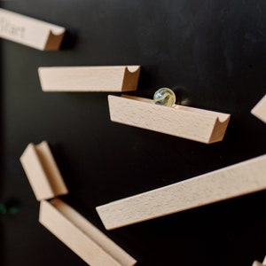 Marble Run Marble Run Wall Magnetic Wooden Toy for Children From 3 ...