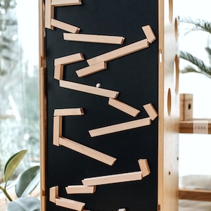 Marble Run Marble Run Wall Magnetic Wooden Toy for Children From 3 ...