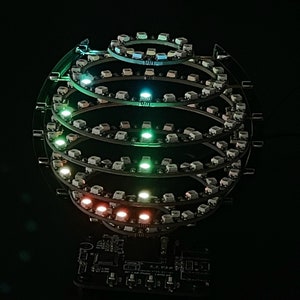 WS2812 RGB Sphere_132led - Etsy