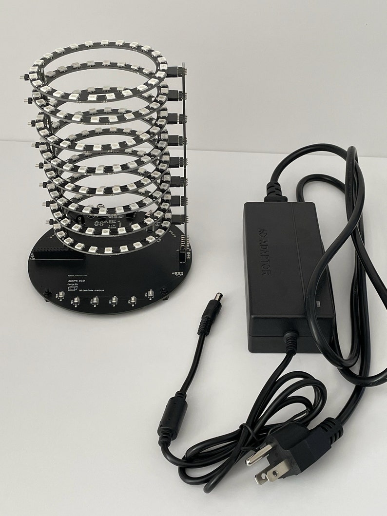 3D Led Cylinder - Etsy