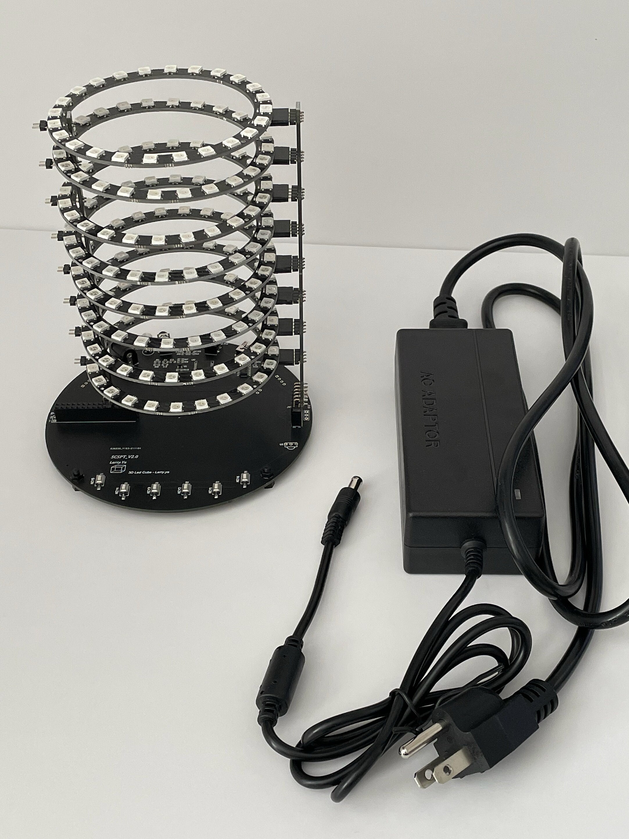 3D Led Cylinder - Etsy