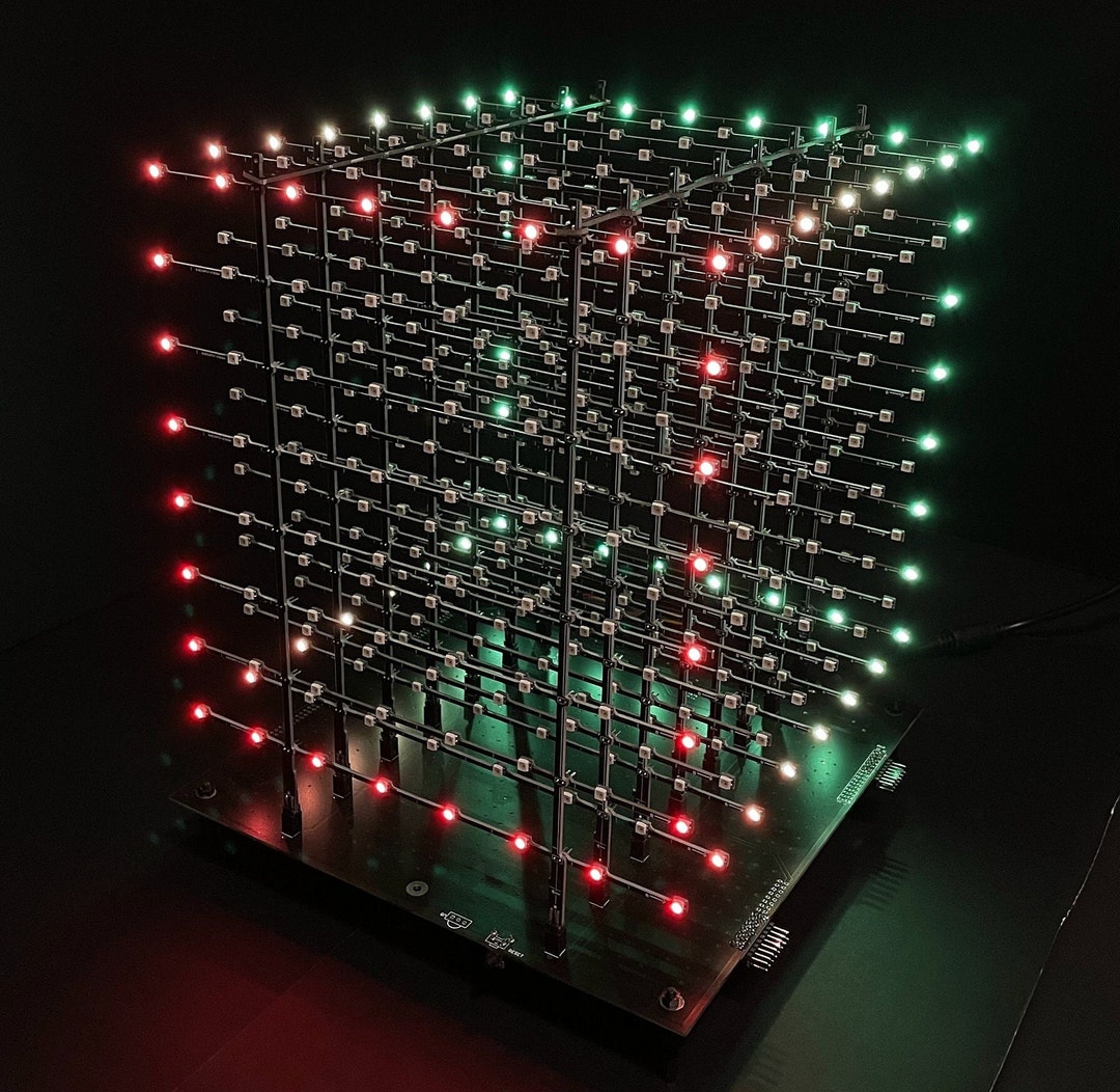 3D Led Cube - Etsy