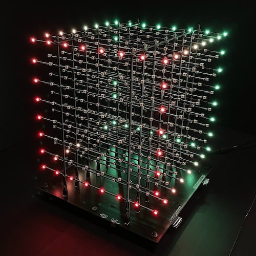 3D Led Cube - Etsy