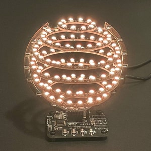 WS2812 RGB Sphere_132led - Etsy