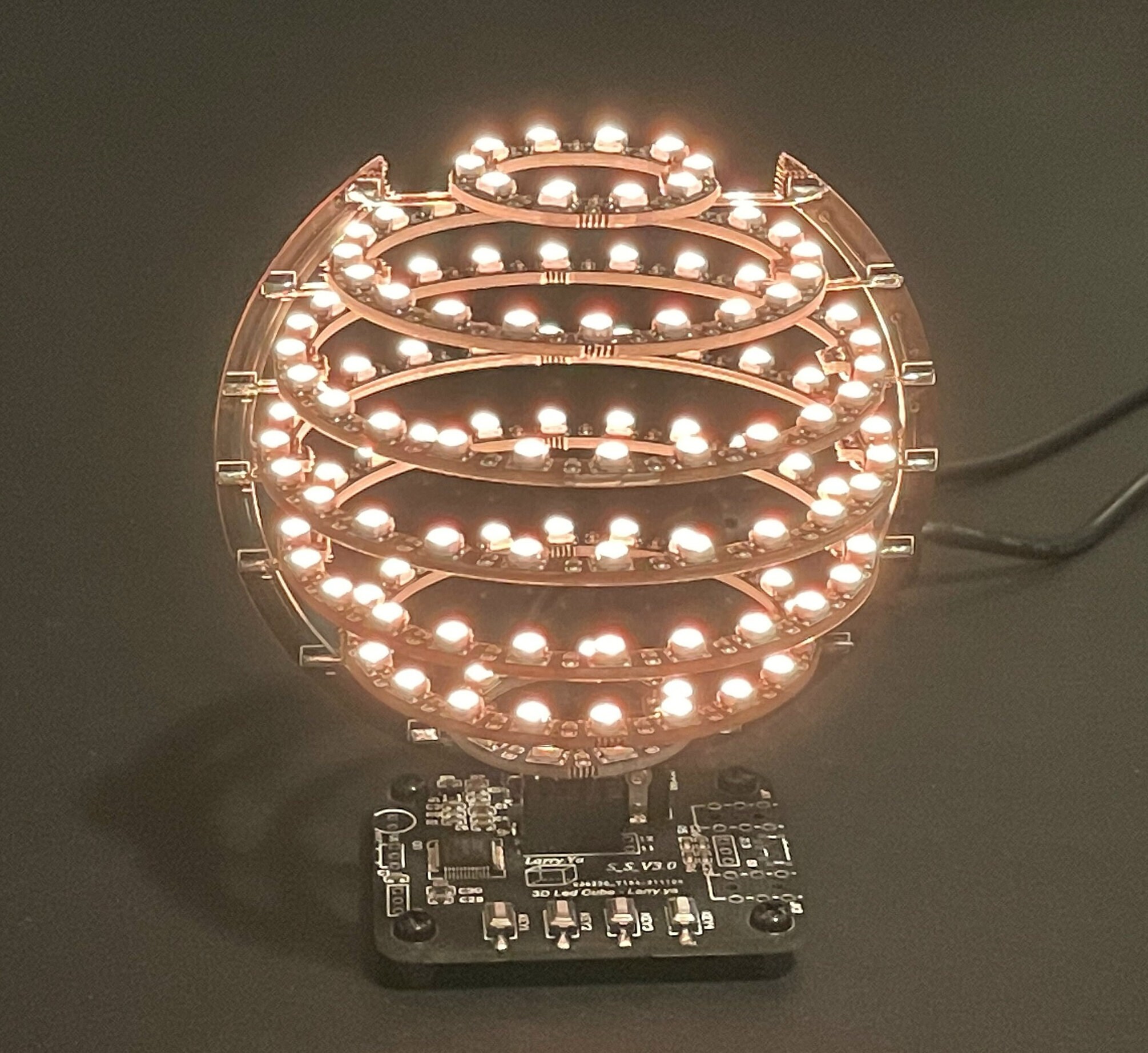 WS2812 RGB Sphere_132led - Etsy