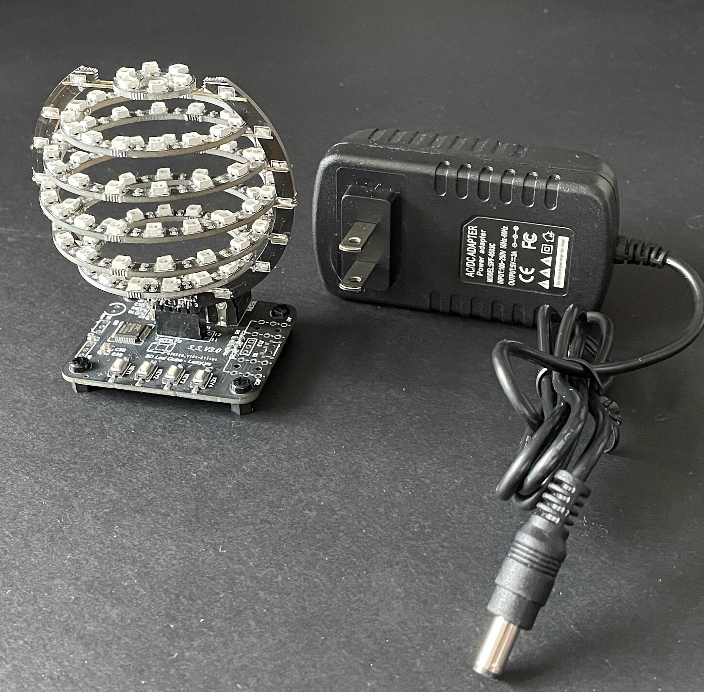 WS2812 RGB Sphere_96led - Etsy