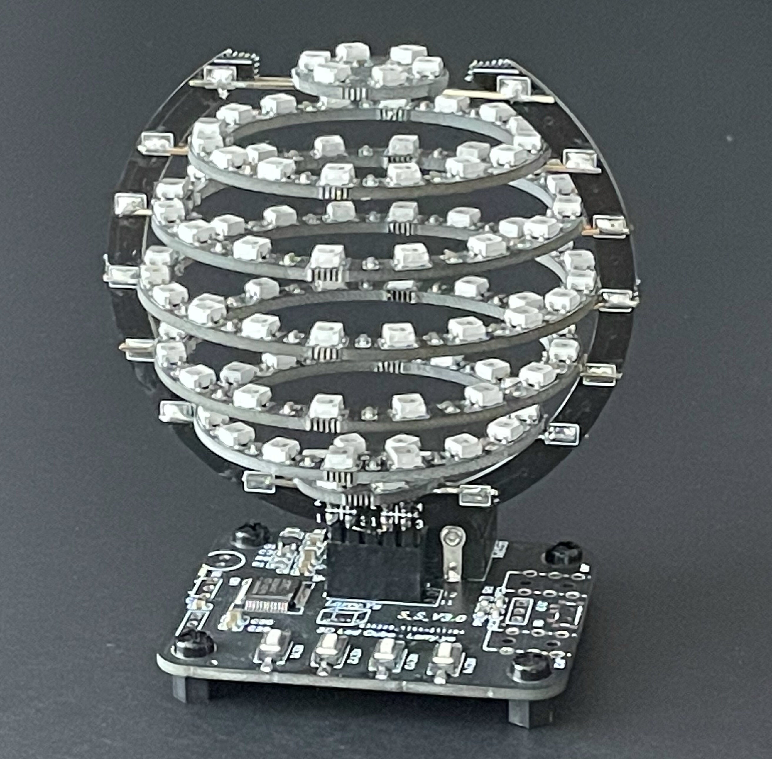 WS2812 RGB Sphere_96led - Etsy