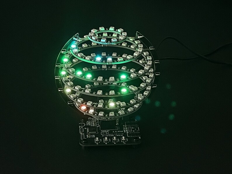 WS2812 RGB Sphere_132led - Etsy