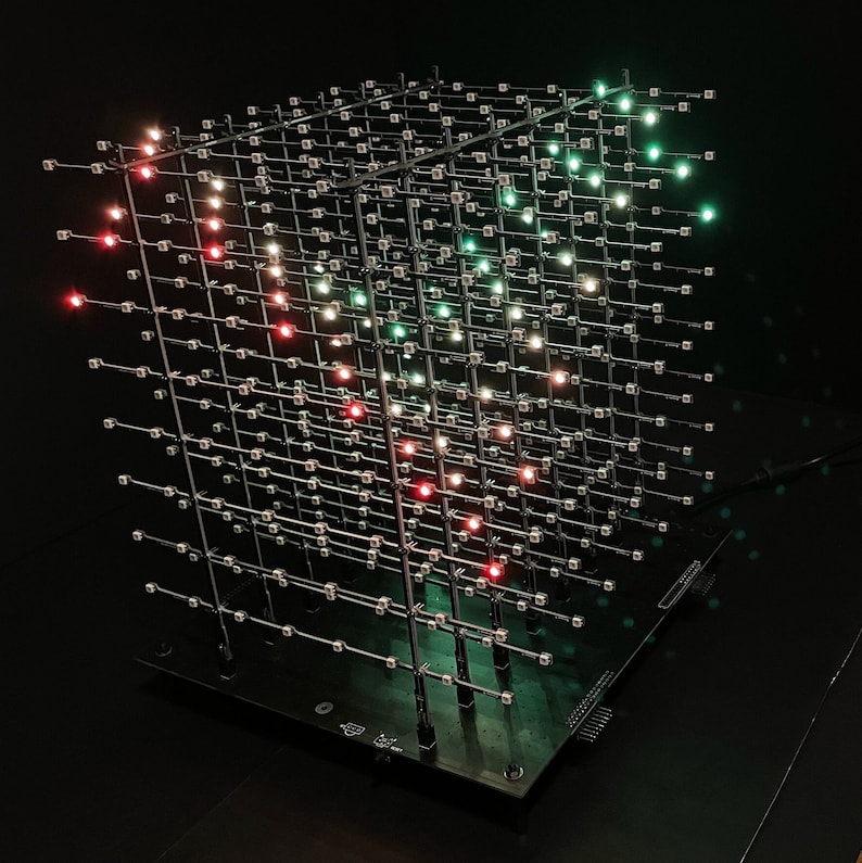 3D Led Cube - Etsy