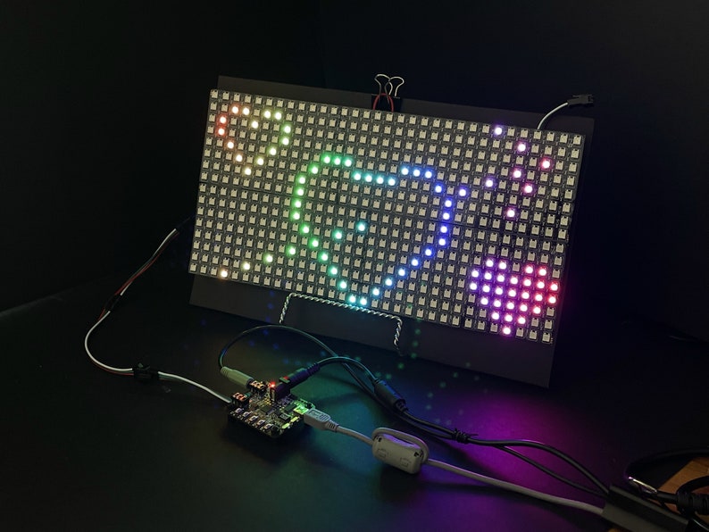 Dot Matrix Controller Board: Show Styles Editable by User. - Etsy