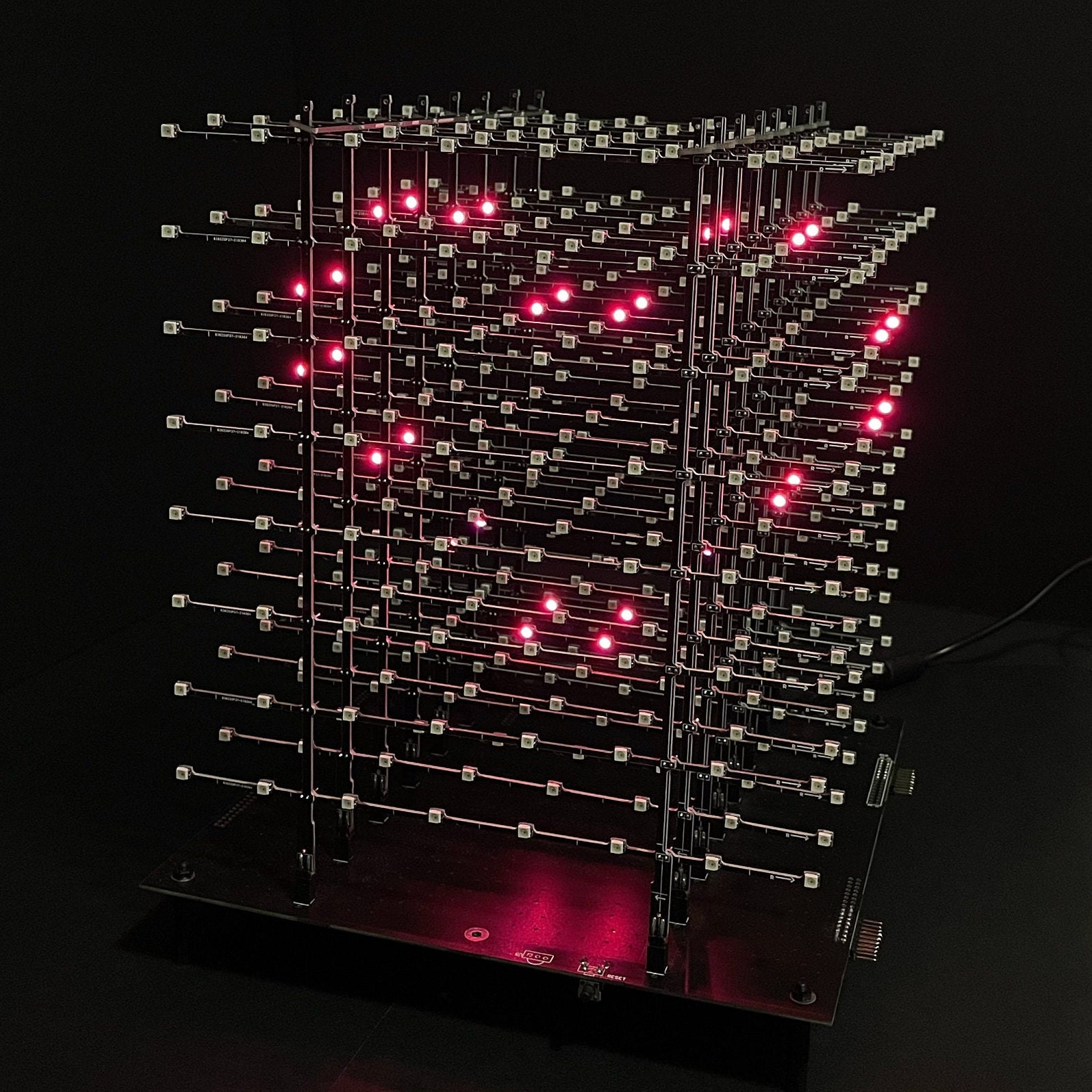 3D Led Cube - Etsy