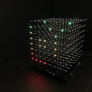 3D Led Cube - Etsy