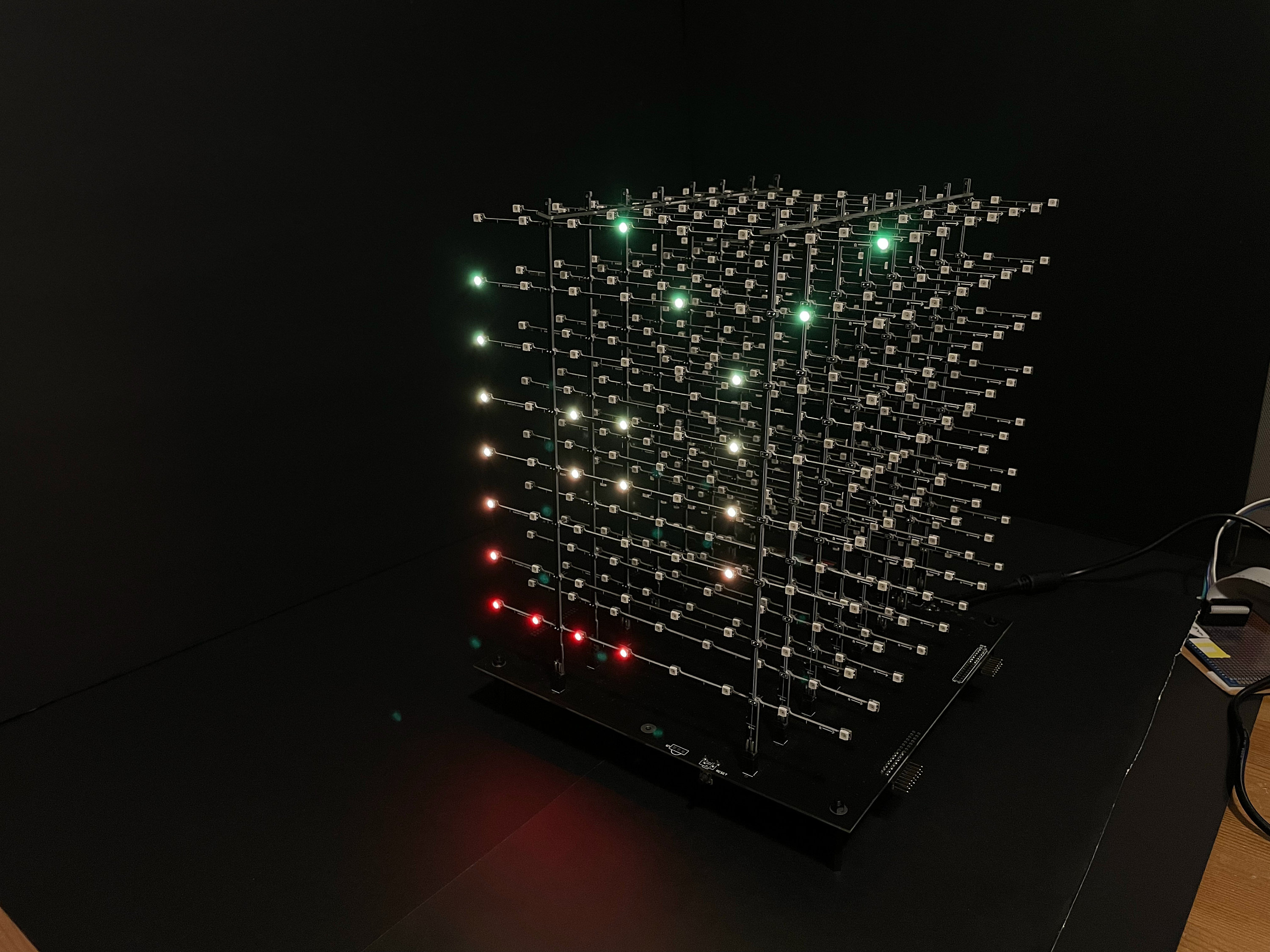 3D Led Cube - Etsy