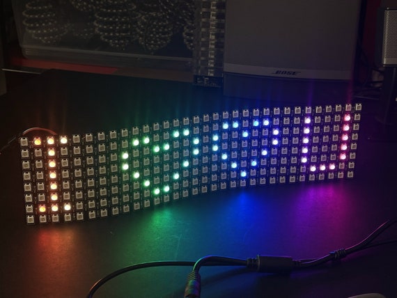 WS2812 Flexible FPCB Dot Matrix User Editable Animation, 54% OFF