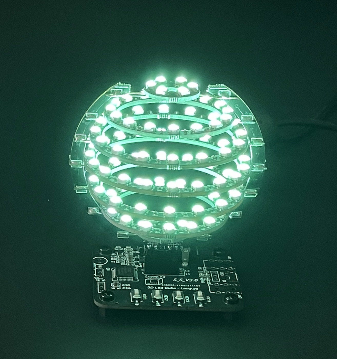 WS2812 RGB Sphere_96led - Etsy