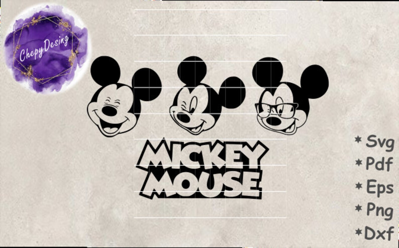 Mickey Svg, Mouse Clipart, Mickey Cut File, Mouse Png - Etsy