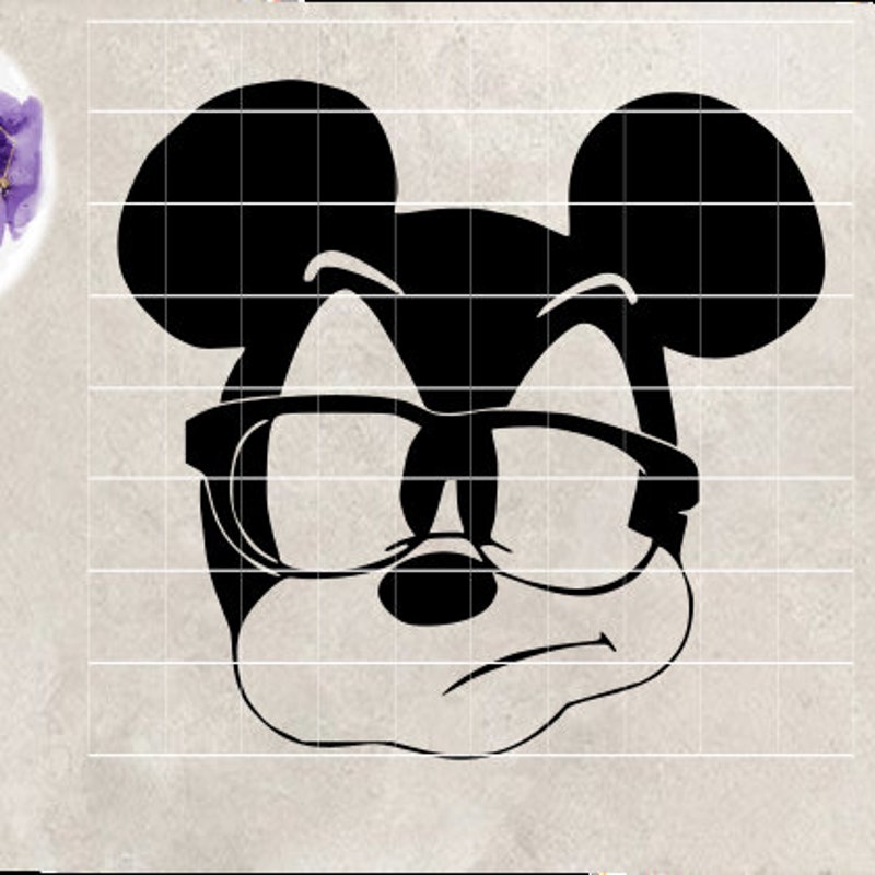 Mickey Glasses Svg - Etsy
