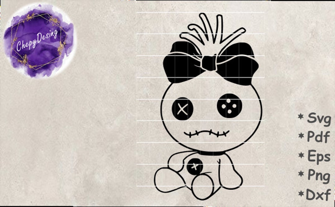 Voodoo Doll Svg, Girl Svg, Halloween Svg, Voodoo Doll Clipart ...