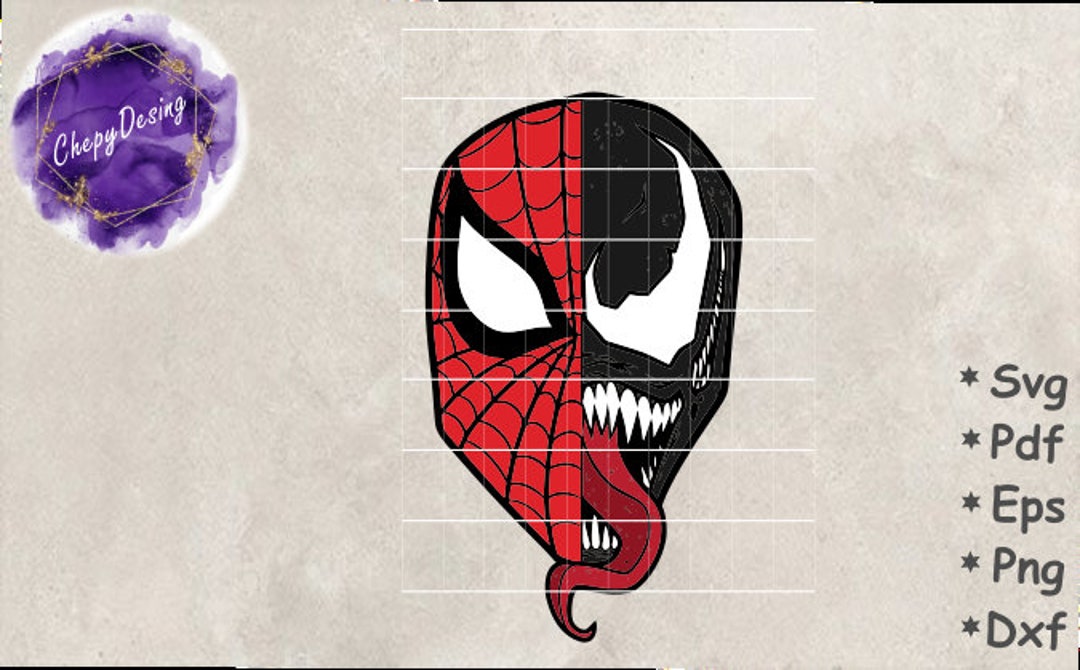 Spider-man Svg, Venon Clipar, Super-hero Cut File, Spider-man Png - Etsy