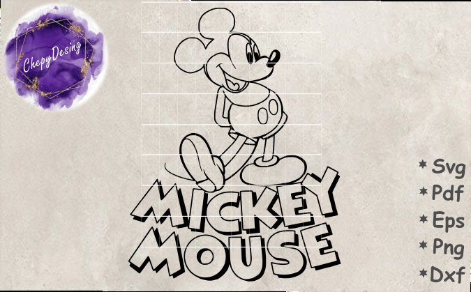 Mickey Svg, Mouse Svg, Mickey Clipart, Mouse Cut File, Mickey Png ...