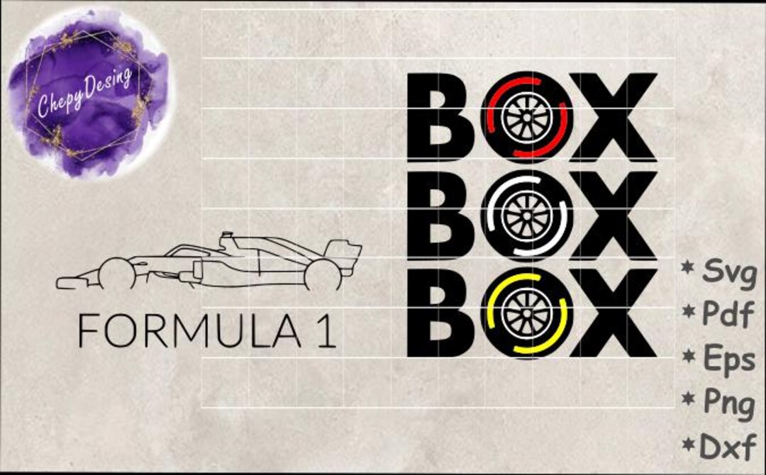 F1 Race Svg, Car Silhouette Svg, F1 Clipart, Box Cutfile, Race Driver ...