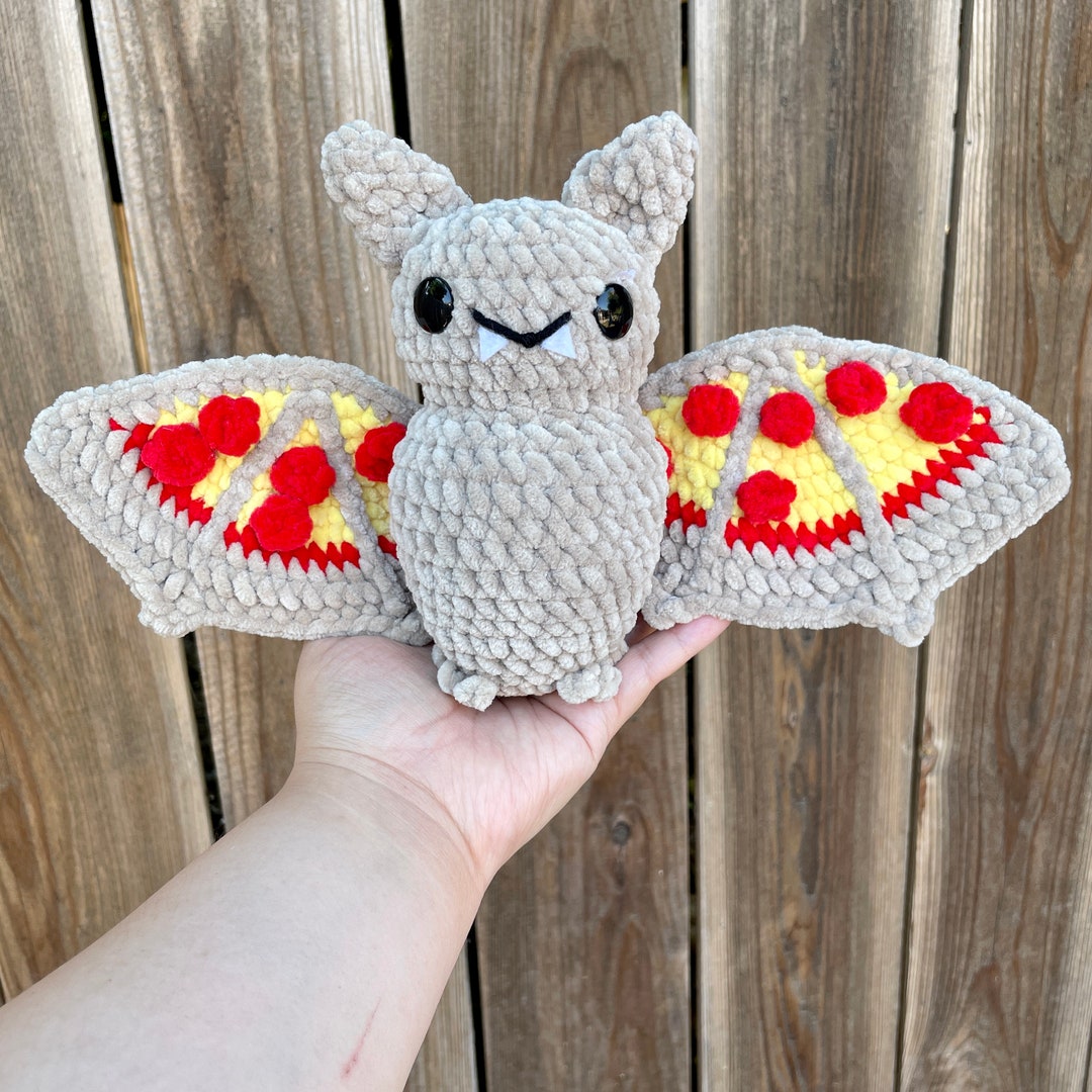Pizza Bat Plushie Pepperoni Pizza Bat Plush - Etsy