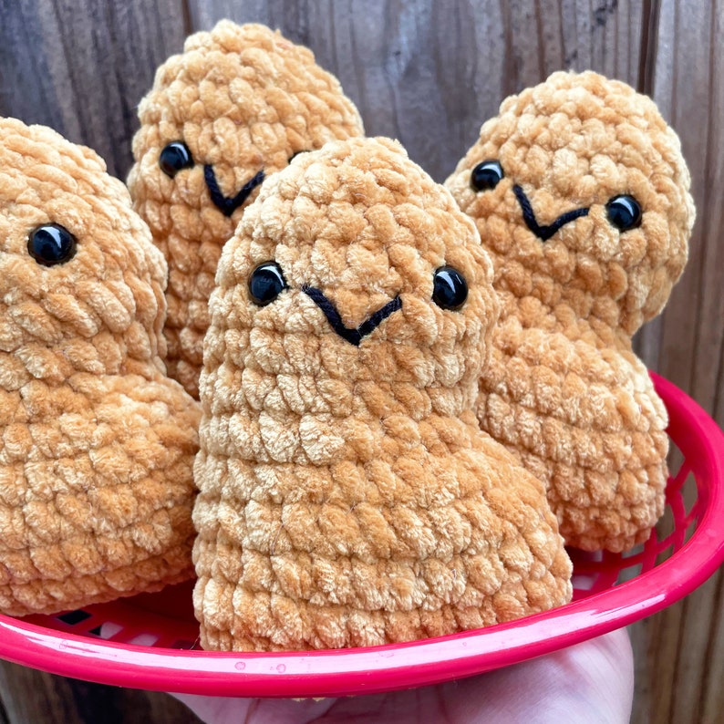 Chicken Nugget Plushie - Etsy