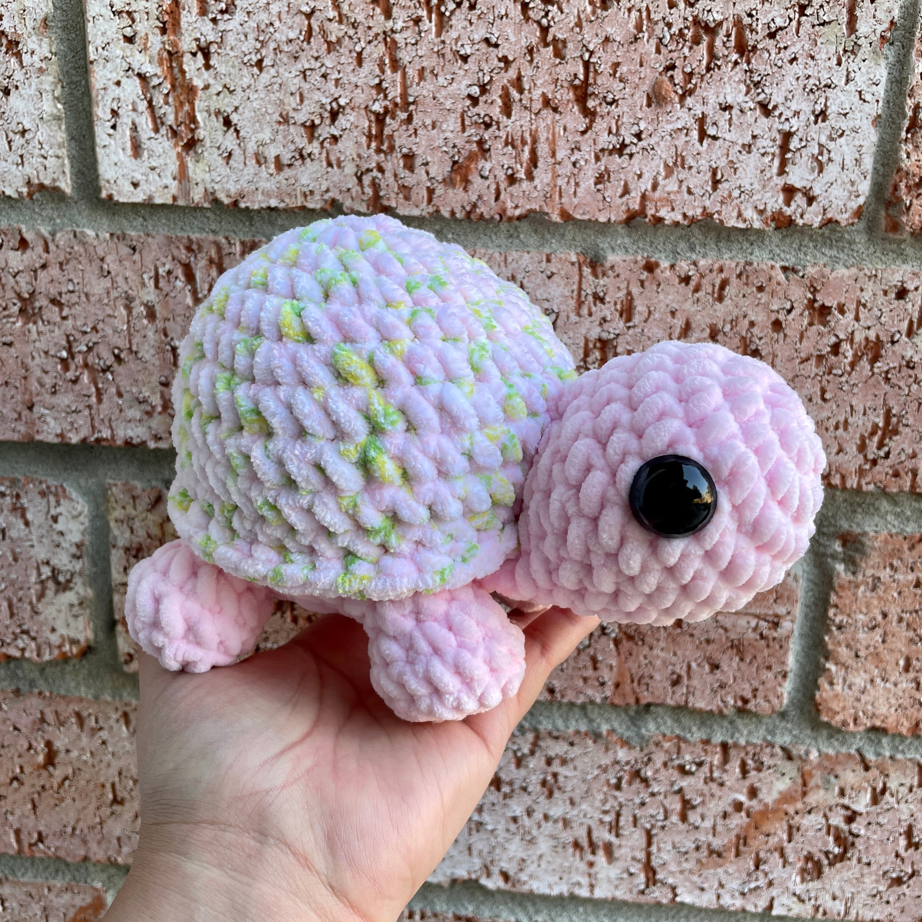 Small Pink Turtle Plushie, Turtle Friend, Turtle Stuffy - Etsy
