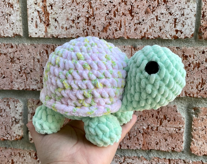 Small Green Turtle Plushie, Turtle Friend, Turtle Stuffy - Etsy