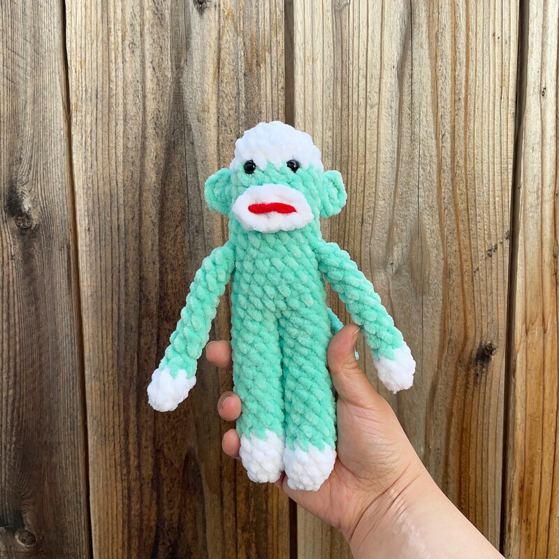 Monkey Plushie - Etsy