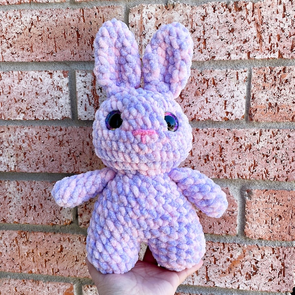 Purple Bunny Plush - Etsy