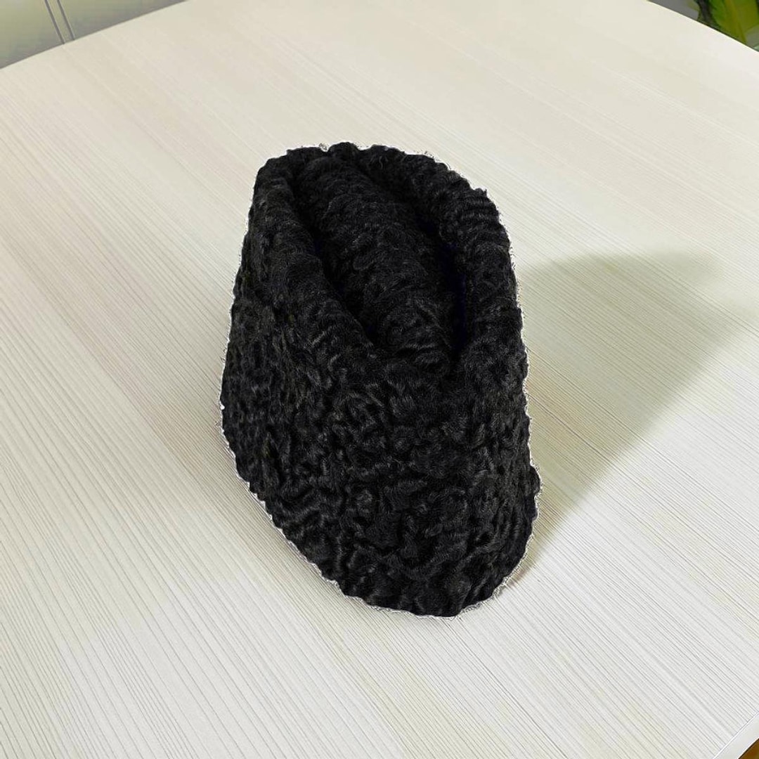 Winter Men Karakul Cap Hats, Black, Grey & Brown Color Hats Available ...