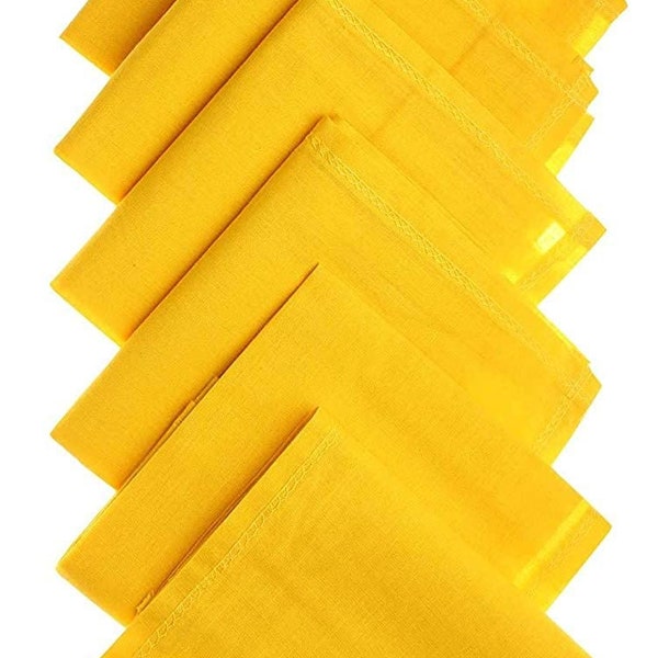 Yellow Hanky - Etsy