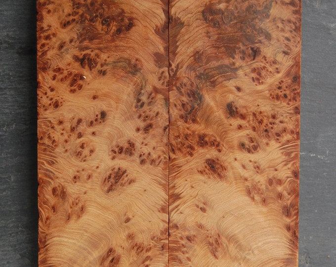 Rare Alligator Juniper Burl Wood Knife Scale Book Match Stabilized - Etsy