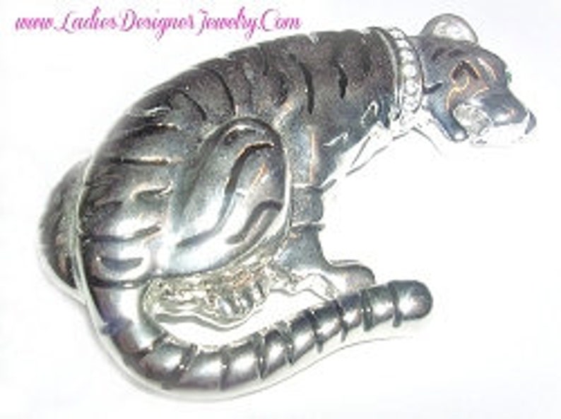 Vintage African Big Cat Tiger Animal Pin Tigers Pins Brooch Jewelry ...