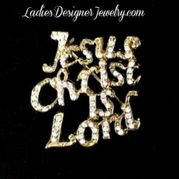 Jesus is Lord Jewelry - Etsy