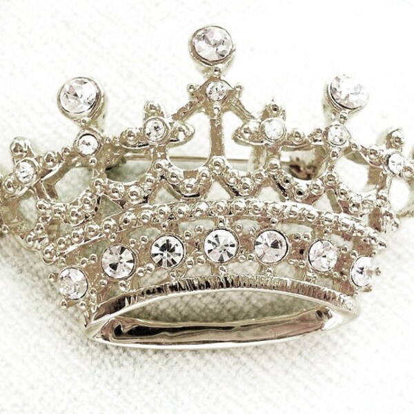 Crown Pin - Etsy