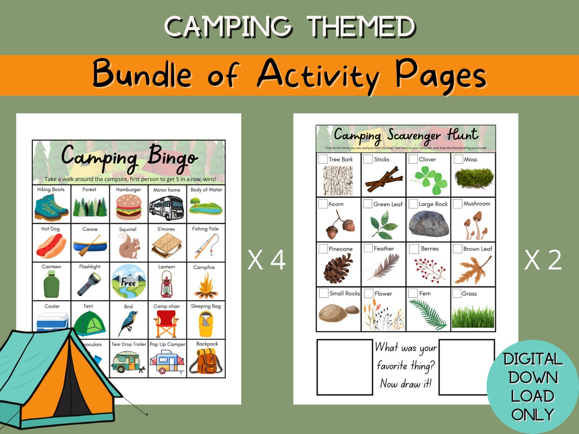 Camping Activities for Kids! | Family Fun Nature Hikes | Camping ...