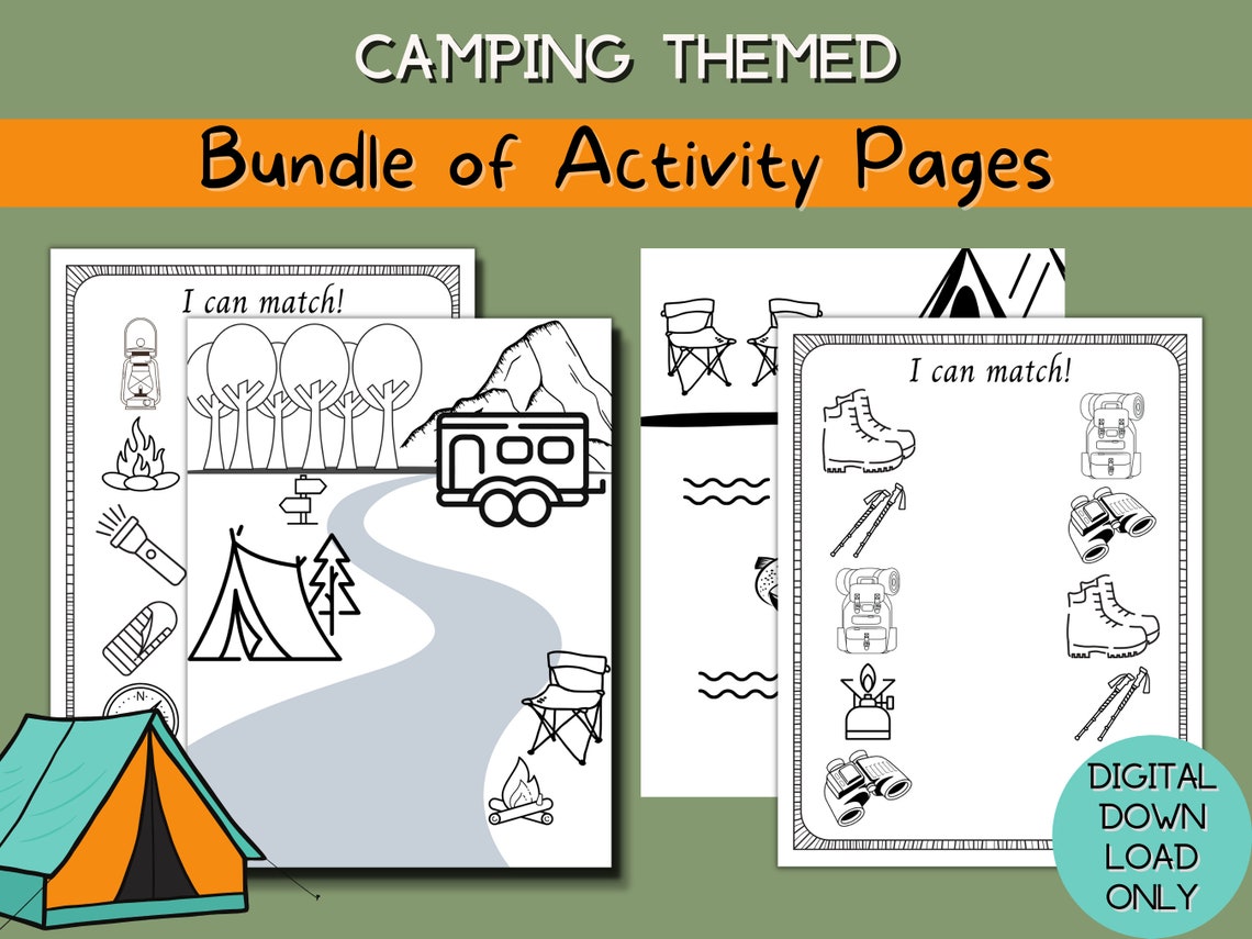 Camping Activities for Kids! | Family Fun Nature Hikes | Camping ...