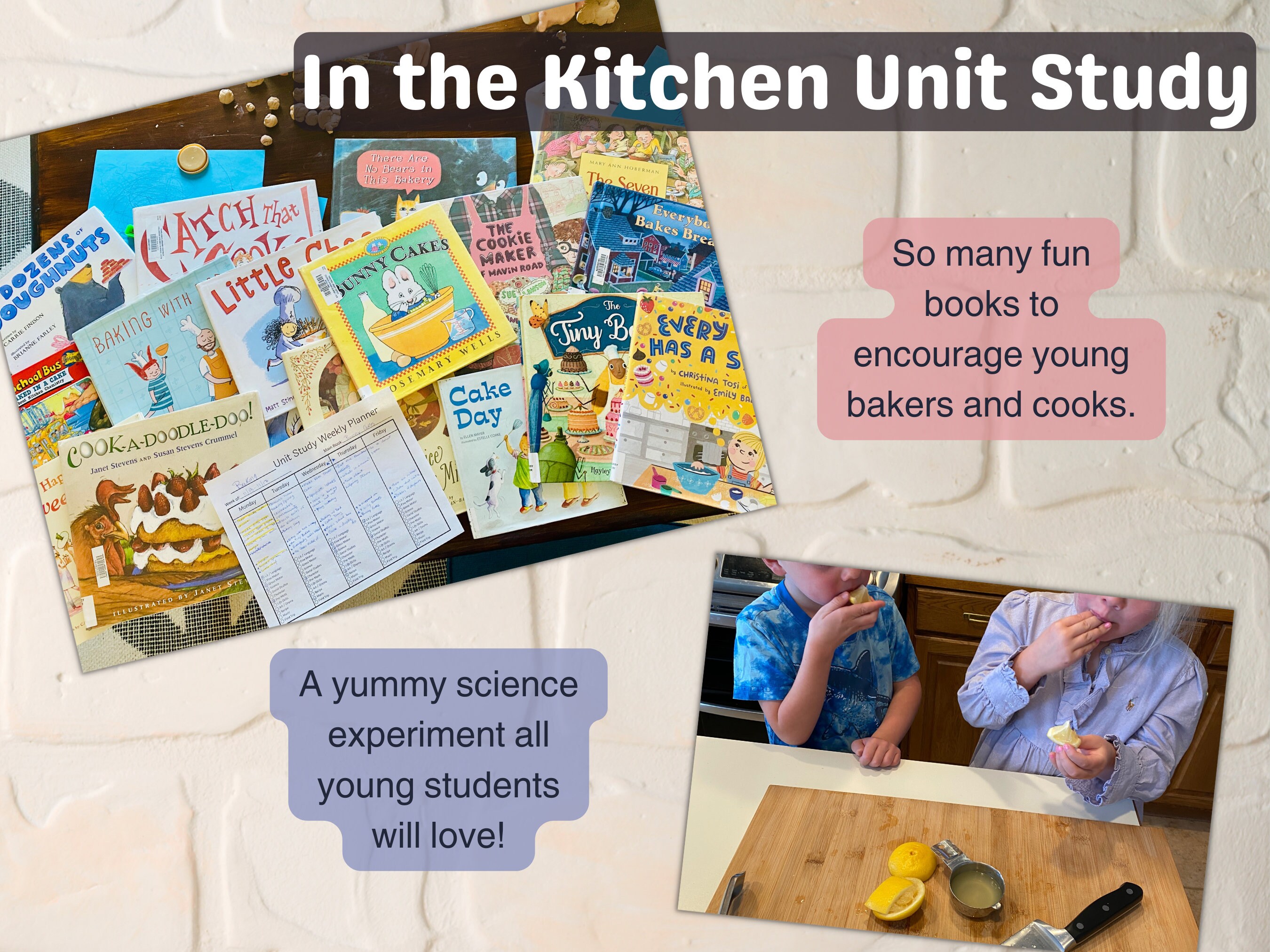 In the Kitchen Unit Study | Preschool | Learning About the Kitchen ...