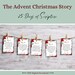 25 Days of Christmas Scripture, Printable Children Advent Calendar ...
