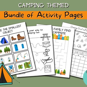 Camping Activities for Kids! | Family Fun Nature Hikes | Camping ...