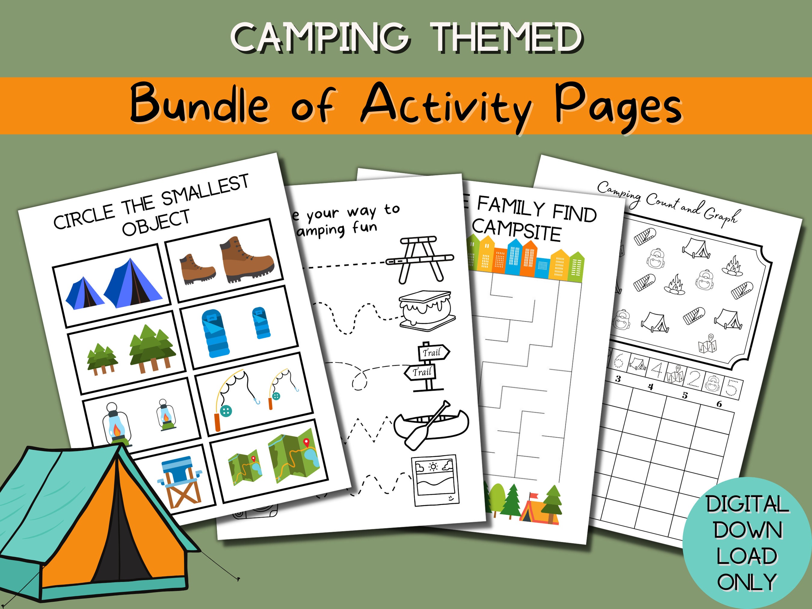 Camping Activities for Kids! | Family Fun Nature Hikes | Camping ...