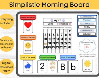 Morning Circle Board - Etsy