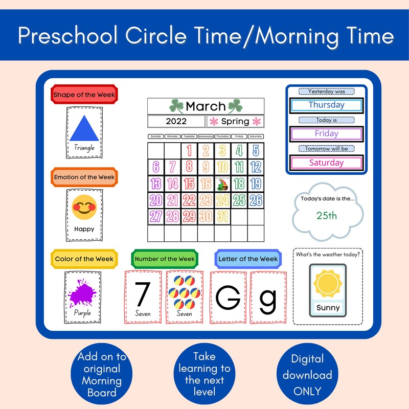 Printables4Preschool - Etsy
