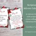 Christmas Story Advent Calendar Cards: 25 Days of Bible Scripture (NIV ...
