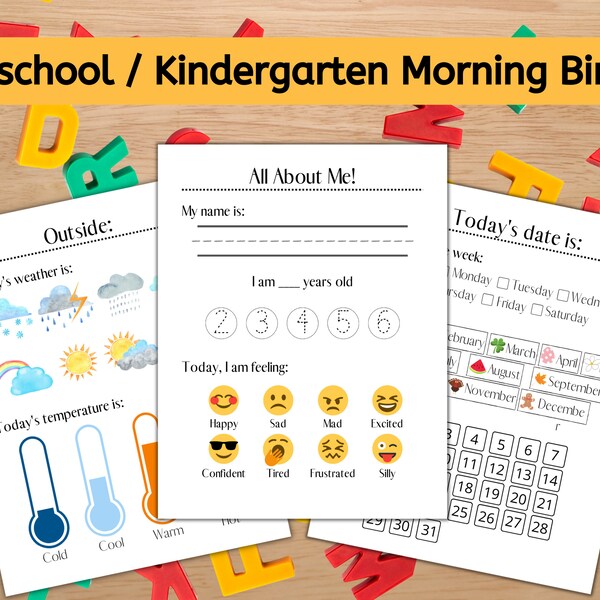 Circle Time Activity - Etsy