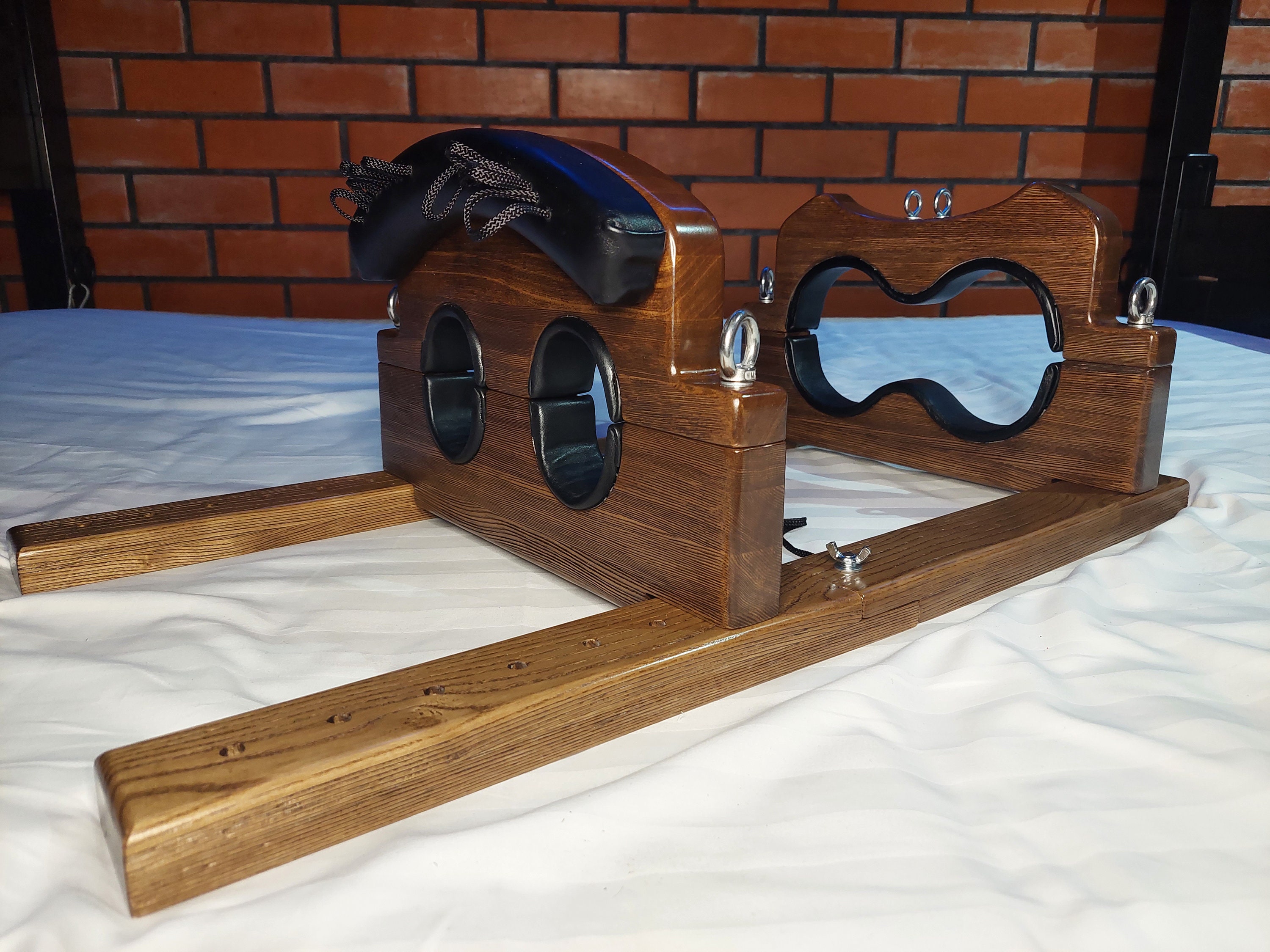 Double Tickling Stocks / Bondage Stocks / BDSM Restraint / - Etsy Canada