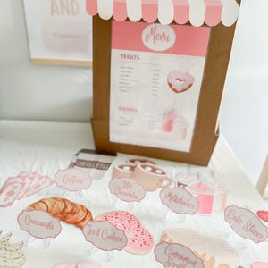 Café Au Treats Dramatic Play Printables – Pretend Play Cafe for Kids ...