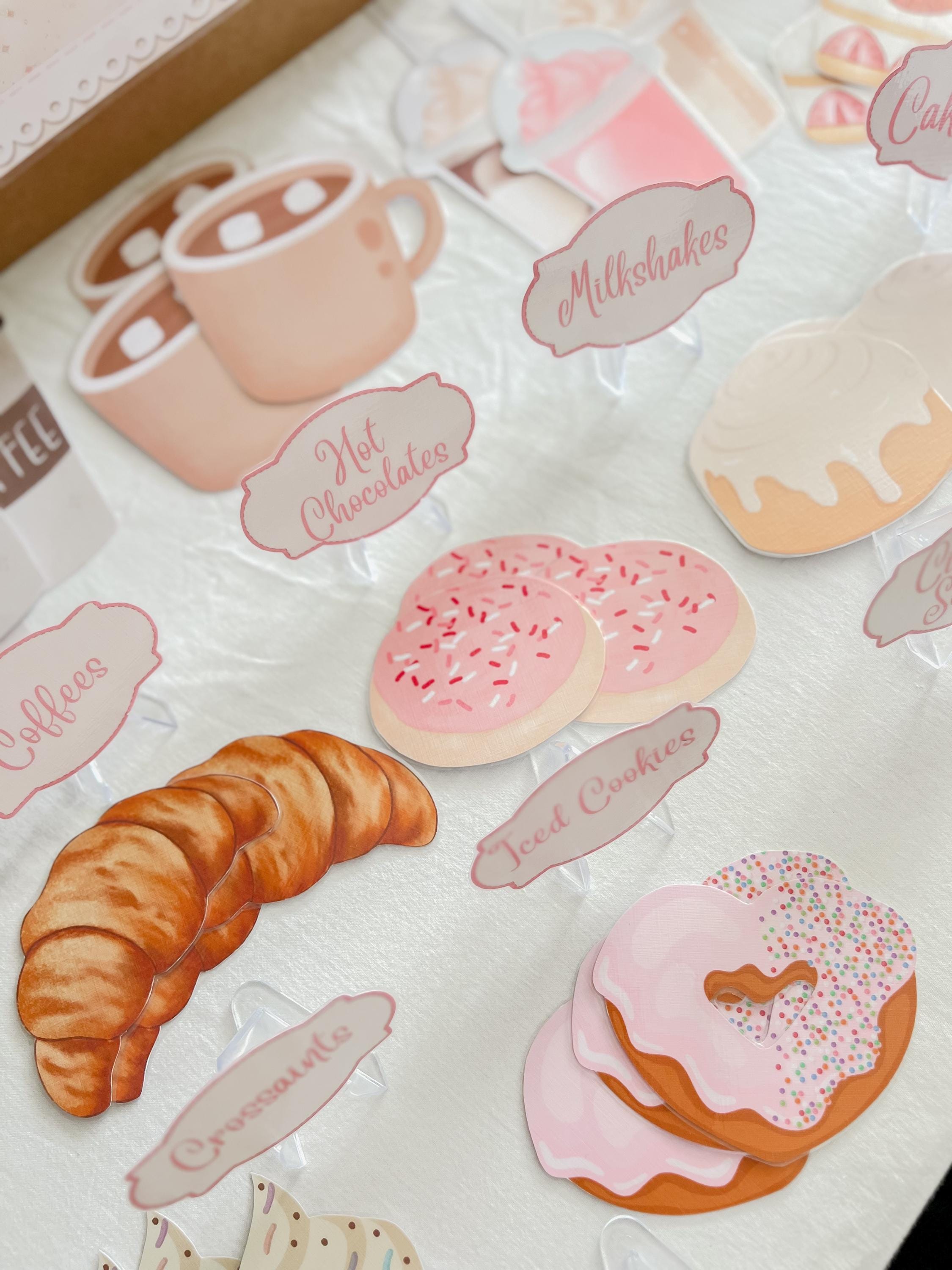 Café Au Treats Dramatic Play Printables – Pretend Play Cafe for Kids ...